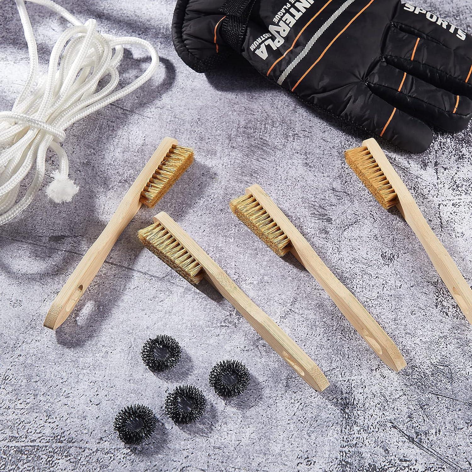 Meanplan 8-Piece Climbing Brush & Sensory Rings Set with Boar's Hair ...