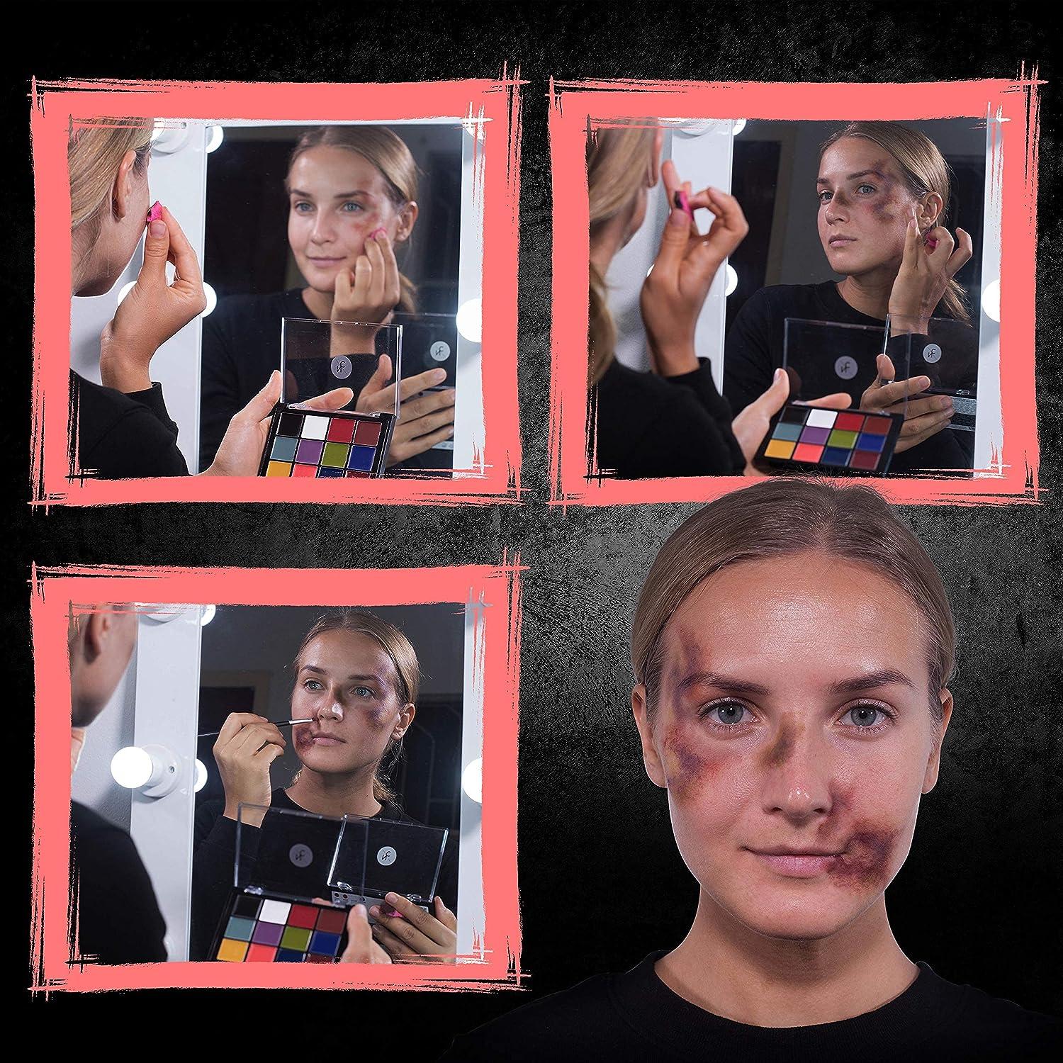 Narrative Cosmetics 12-Color Primary FX Cream Palette Professional ...