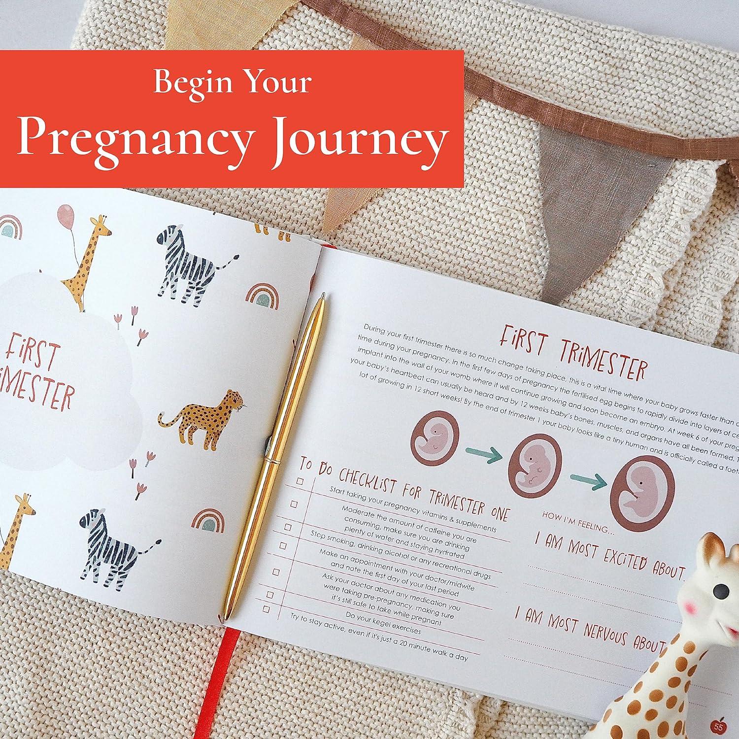 Pregnancy Journal and Memory Book: Expecting New Mums Diary - Calendar ...