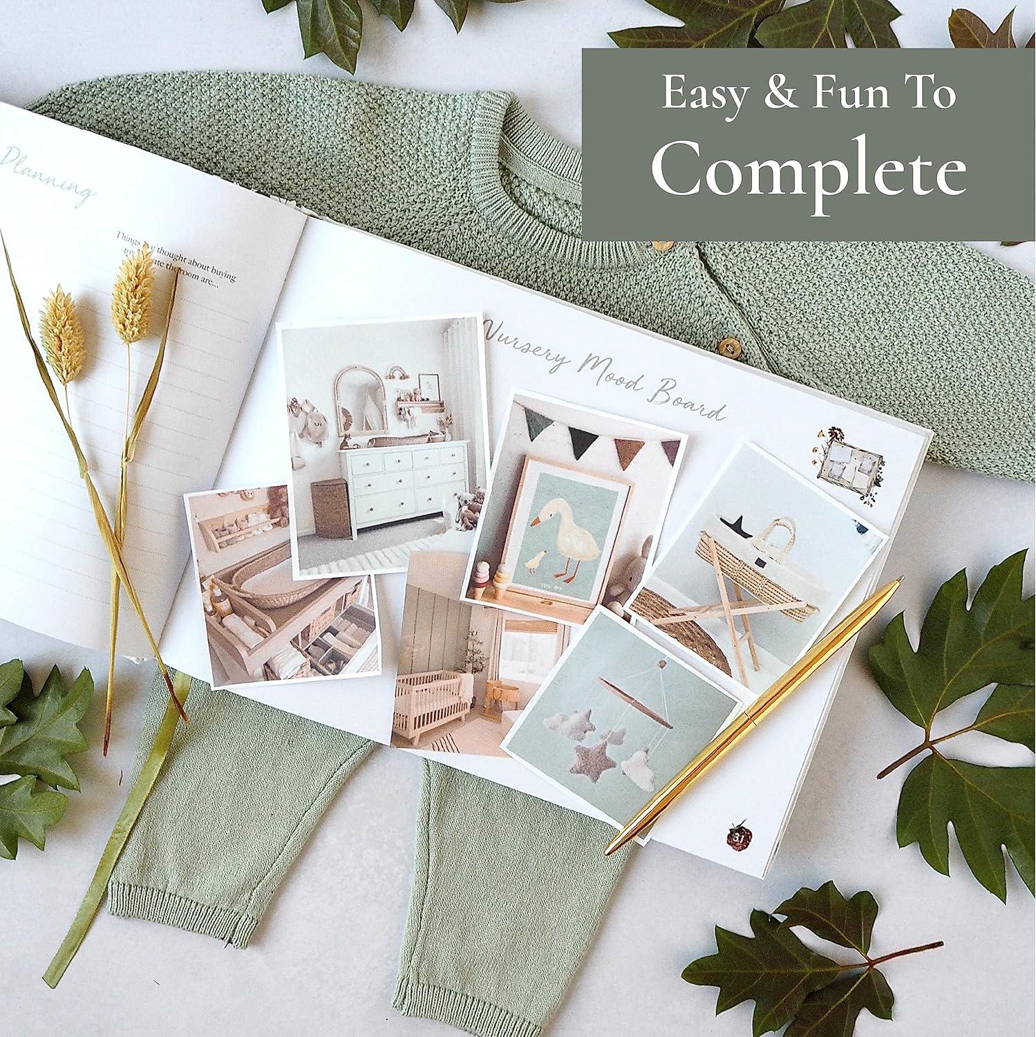 Pregnancy Journal and Memory Book for Expecting Moms - Forest Theme ...