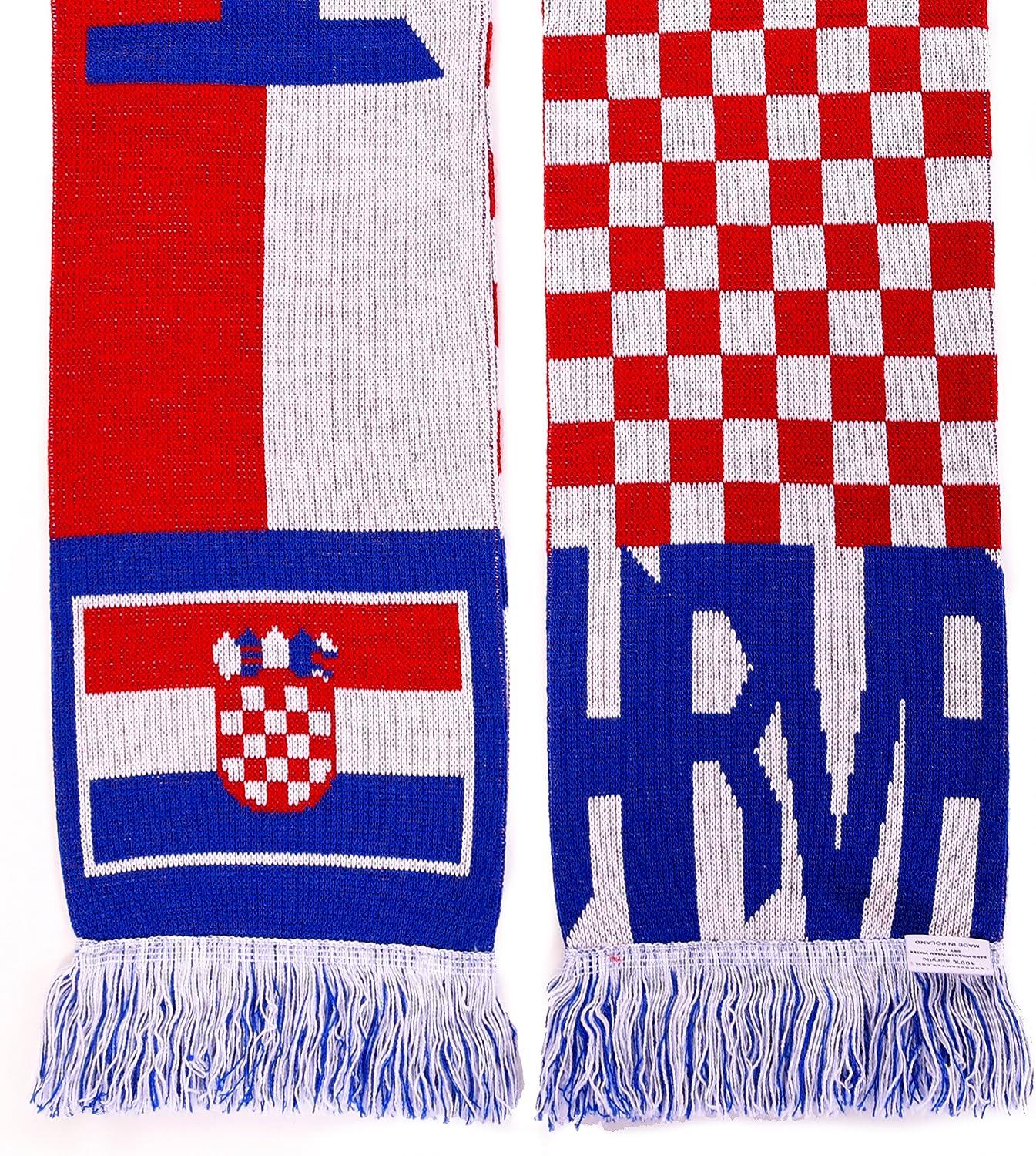 Hrvatska Croatia Soccer Knit Scarf - Official Team Merchandise | Buy ...