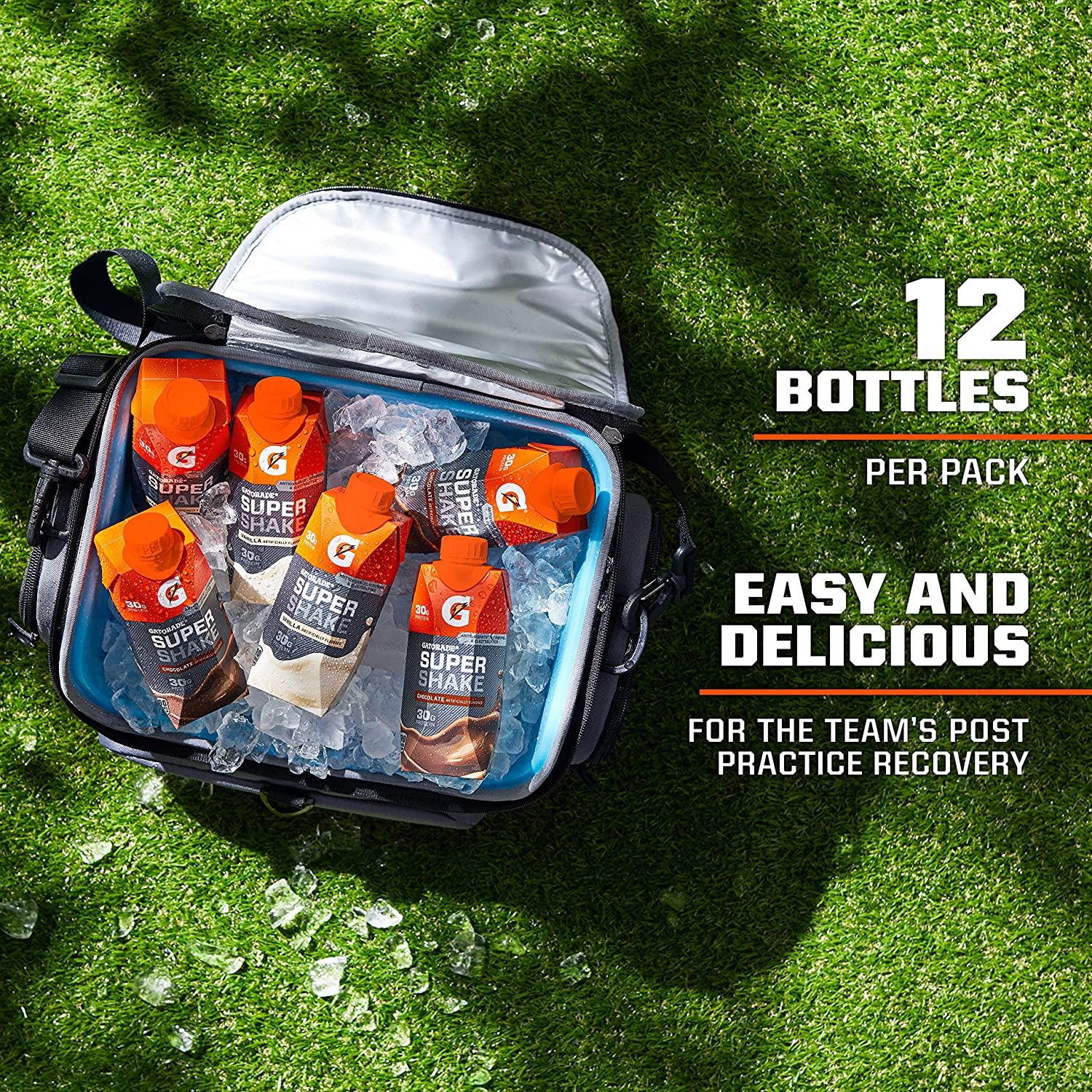 Gatorade Super Shake Chocolate 30g Protein 11.16 fl oz Carton - Pack of ...