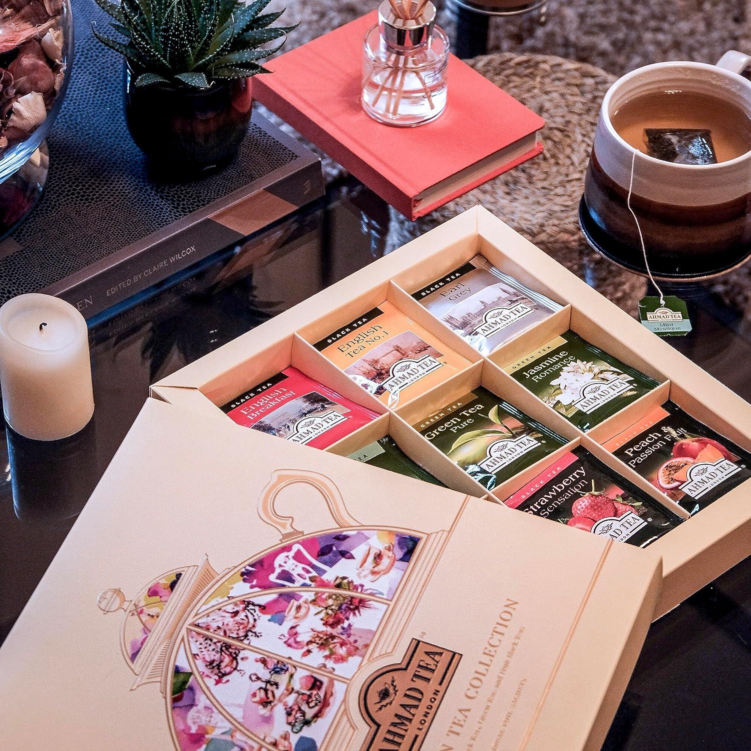 Ahmad Tea Afternoon Tea Selection Pack | Black, Green, and Fruit Teas ...