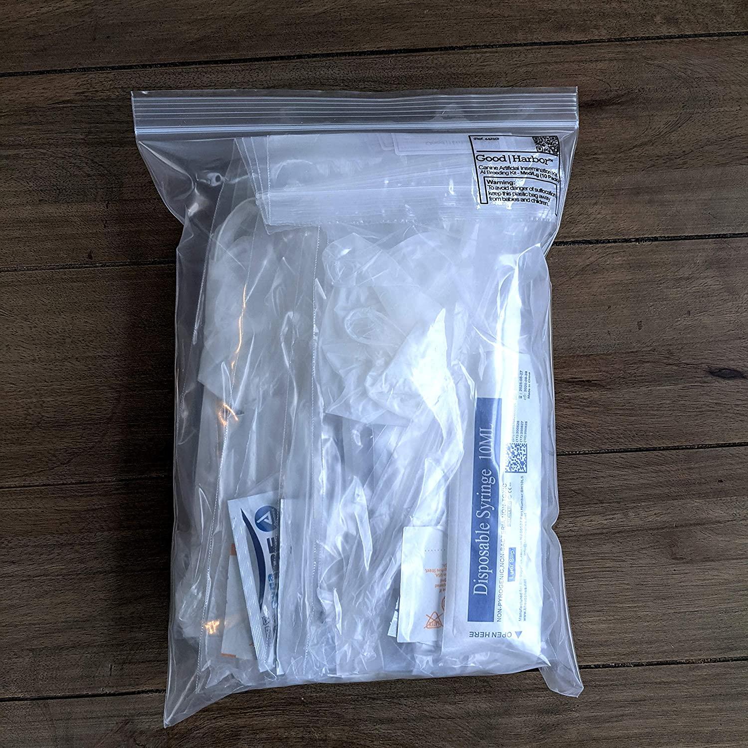 Canine AI Artificial Insemination Dog Breeding Kit - Med/Lg Breed (10 ...