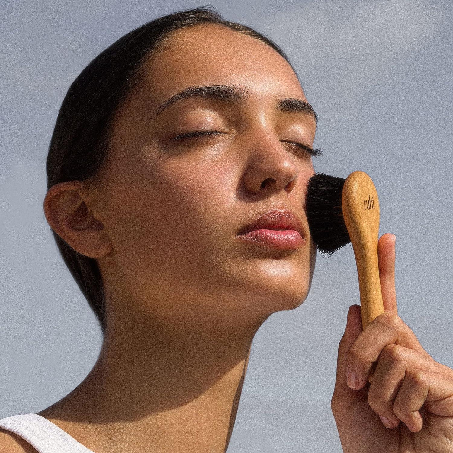 Rui Monastery Brush Face Copper and Natural Bristles for Dry Brushing Massage Made in DE Ionic ...