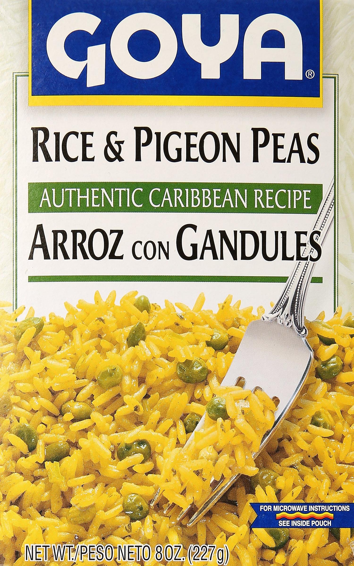 Goya Arroz con Gandules Rice & Pigeon Peas - Authentic Puerto Rican ...
