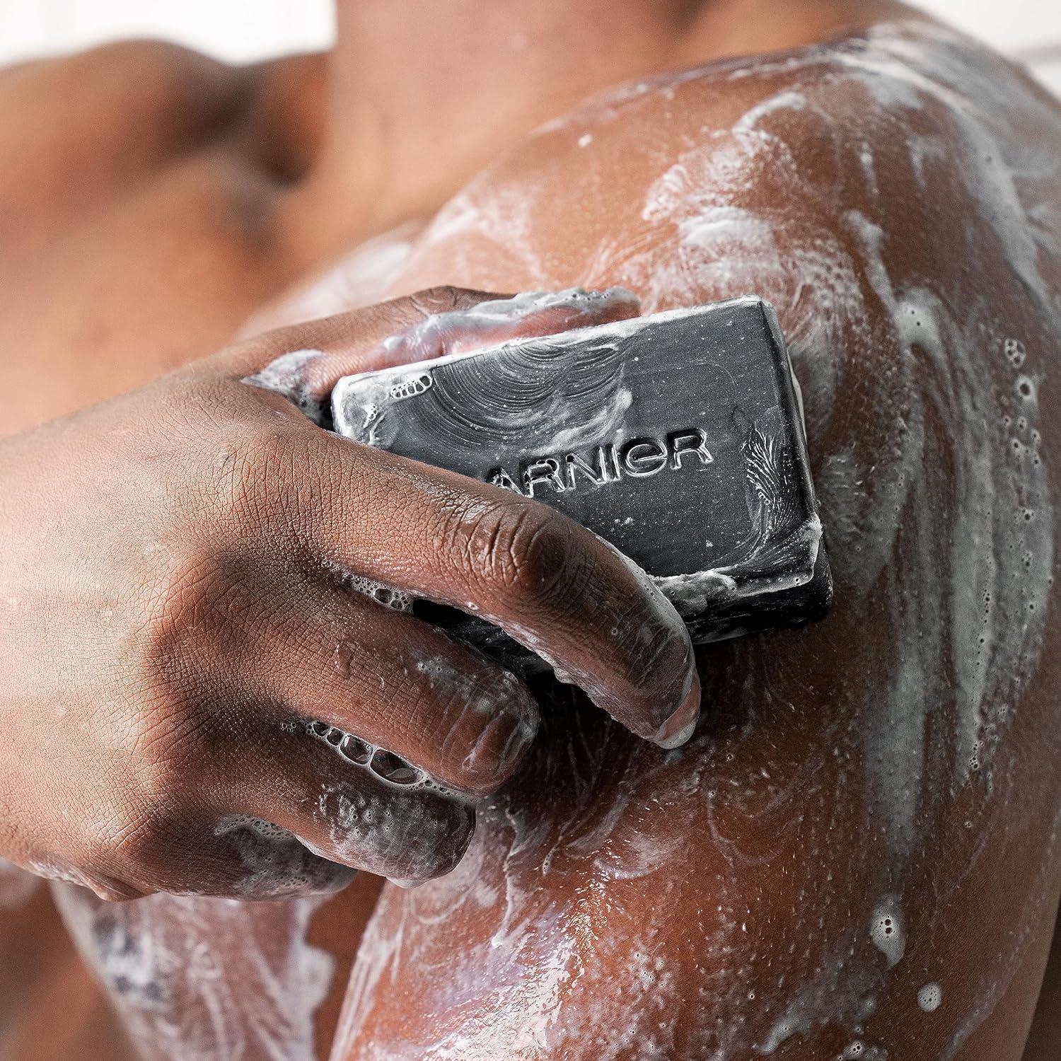 Garnier Pure Active Charcoal Bar - Deep Cleansing Soap for Clear Skin ...