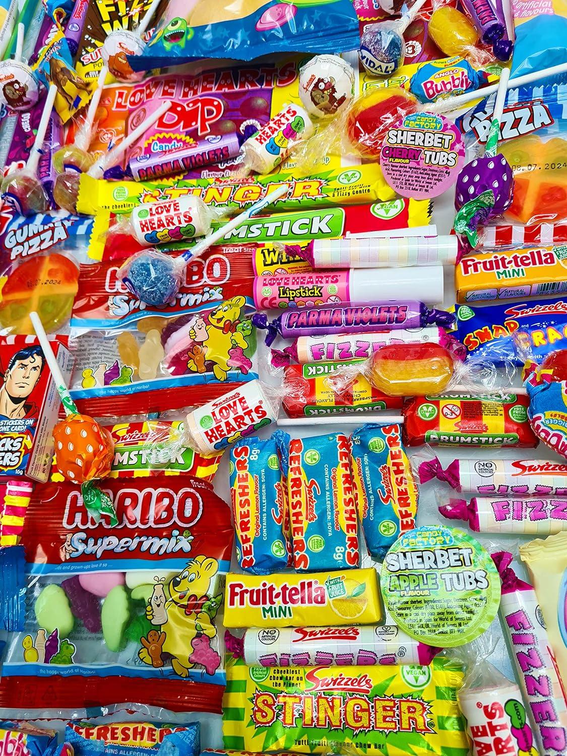 Bumbledukes Ultimate Sweets & Candy Hamper - 100+ Contemporary & Retro ...