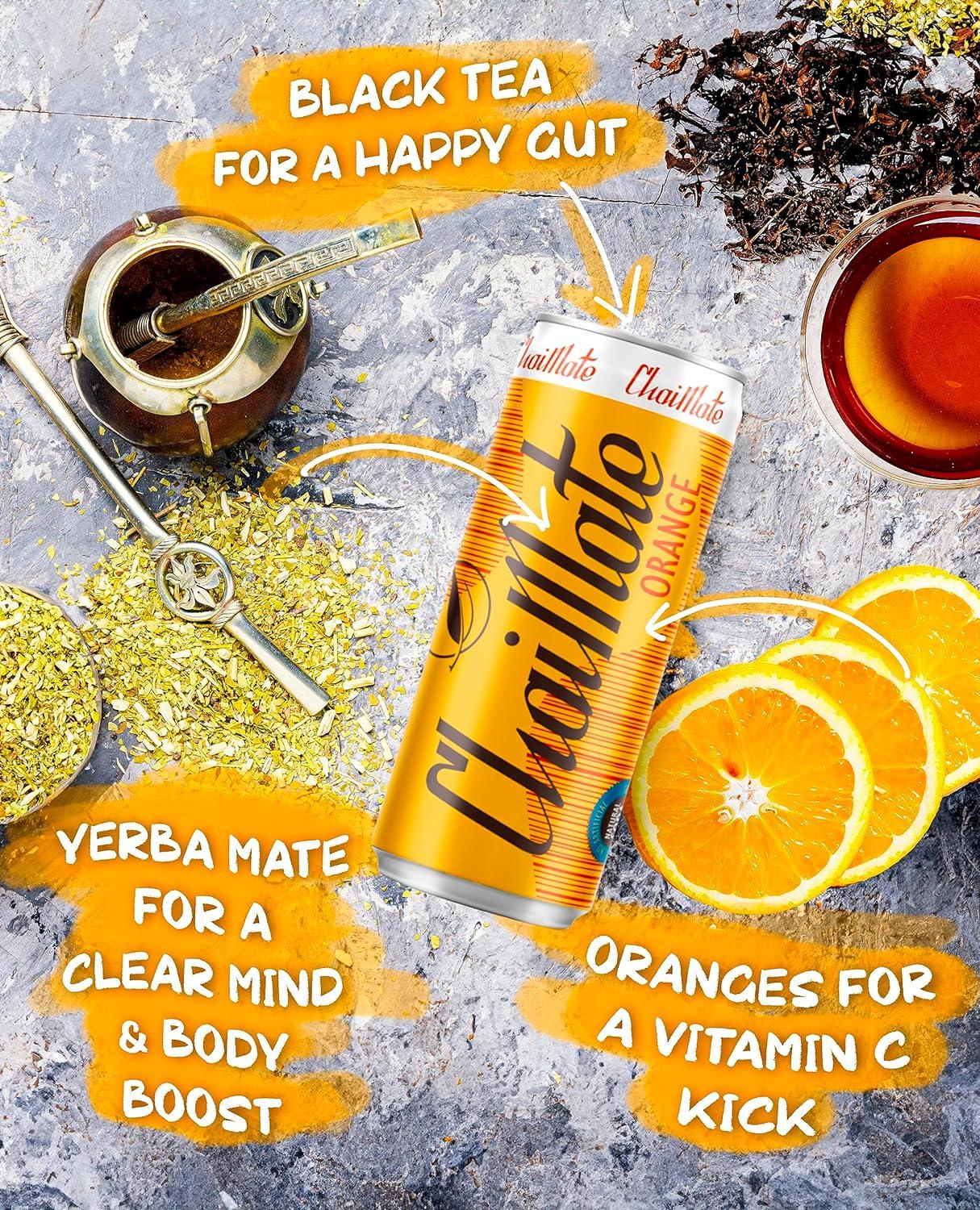 ChaiMate + ChaiKola Natural Cola Nuts Yerba Mate Tea Energy Drink Plant ...