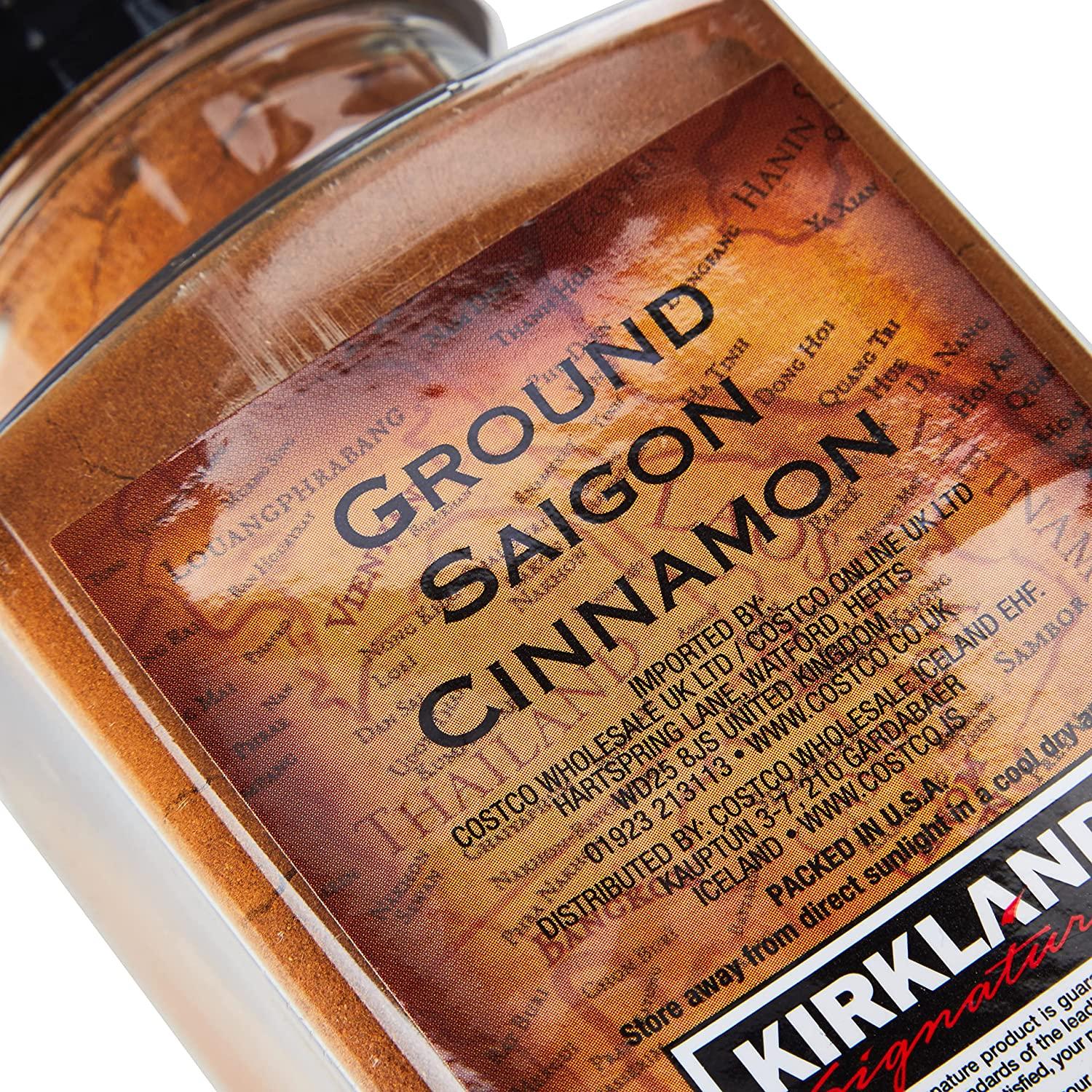 Kirkland Signature Ground Saigon Cinnamon 303g - Premium Quality Spice ...