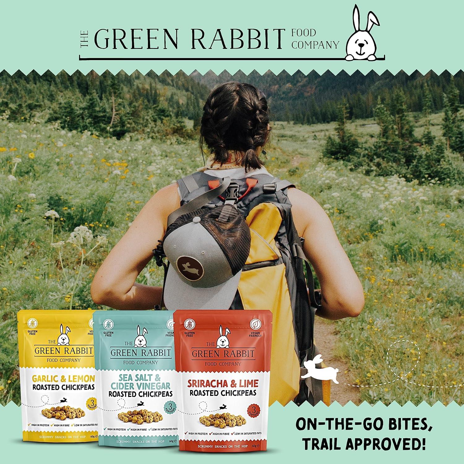 The Green Rabbit Gluten Free Roasted Chickpeas 3 Flavour Variety Pack ...