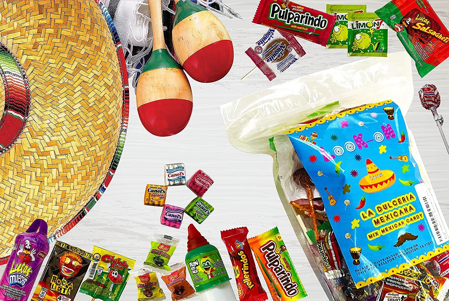 Lucas Mexican Candy Mix - 14 Count Variety Pack with Skwinkles Rellenos ...