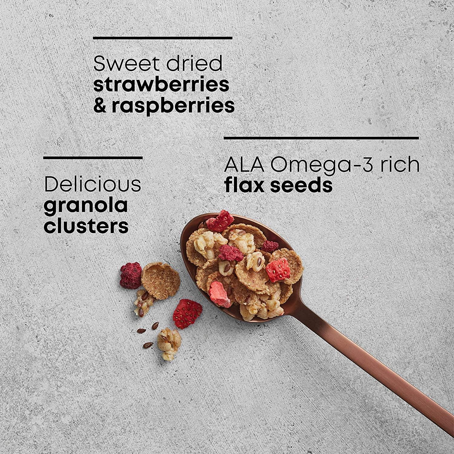 Nature's Path Organic Flax Plus Red Berry Crunch Cereal - 10.6 oz (Pack ...