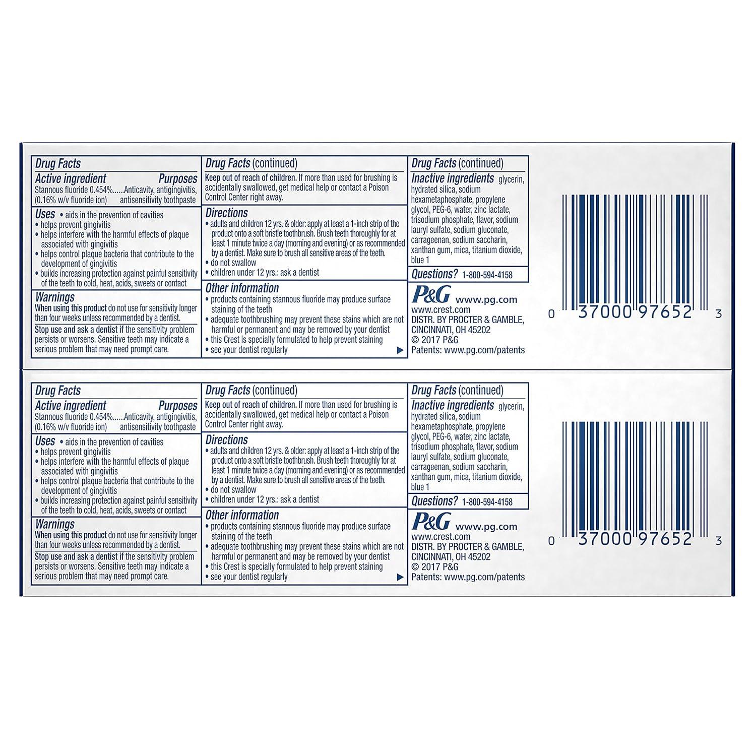 Crest Pro-Health Advanced Whitening Power Toothpaste Twin Pack - Buy ...