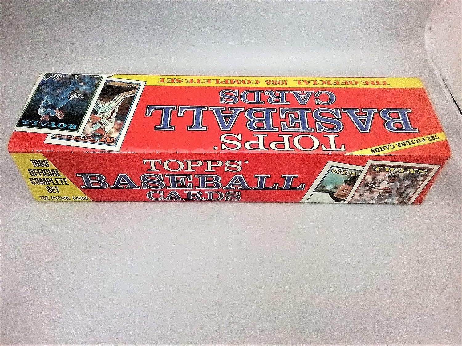 Topps 1988 Baseball Cards Factory Sealed Set | Complete MLB Collection ...