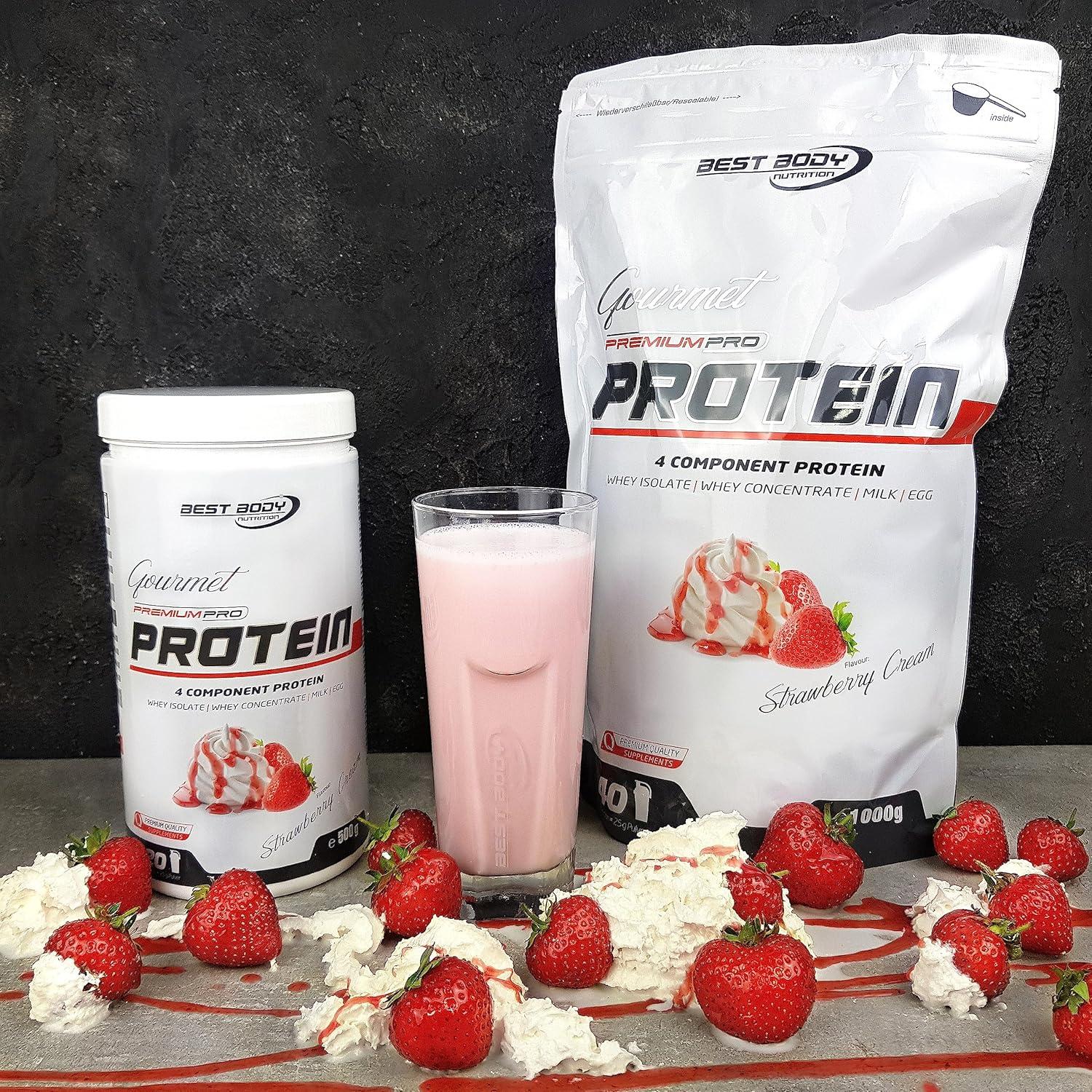 Best Body Nutrition Gourmet Premium Pro Protein Shake - Strawberry ...