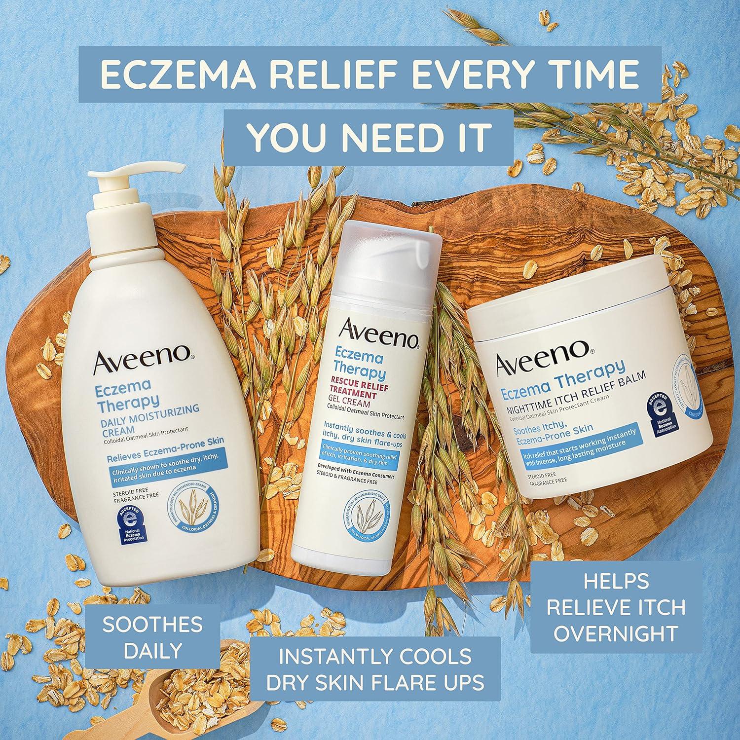 Aveeno Eczema Therapy Nighttime Itch Relief Balm Colloidal Oatmeal ...