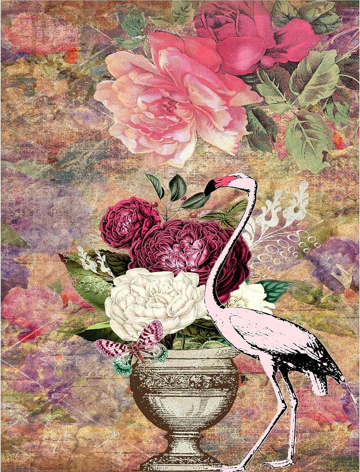 Mulberry Rice Paper 8x10.5 Inch 30gsm - Alice Theme, 6 Printed Images ...