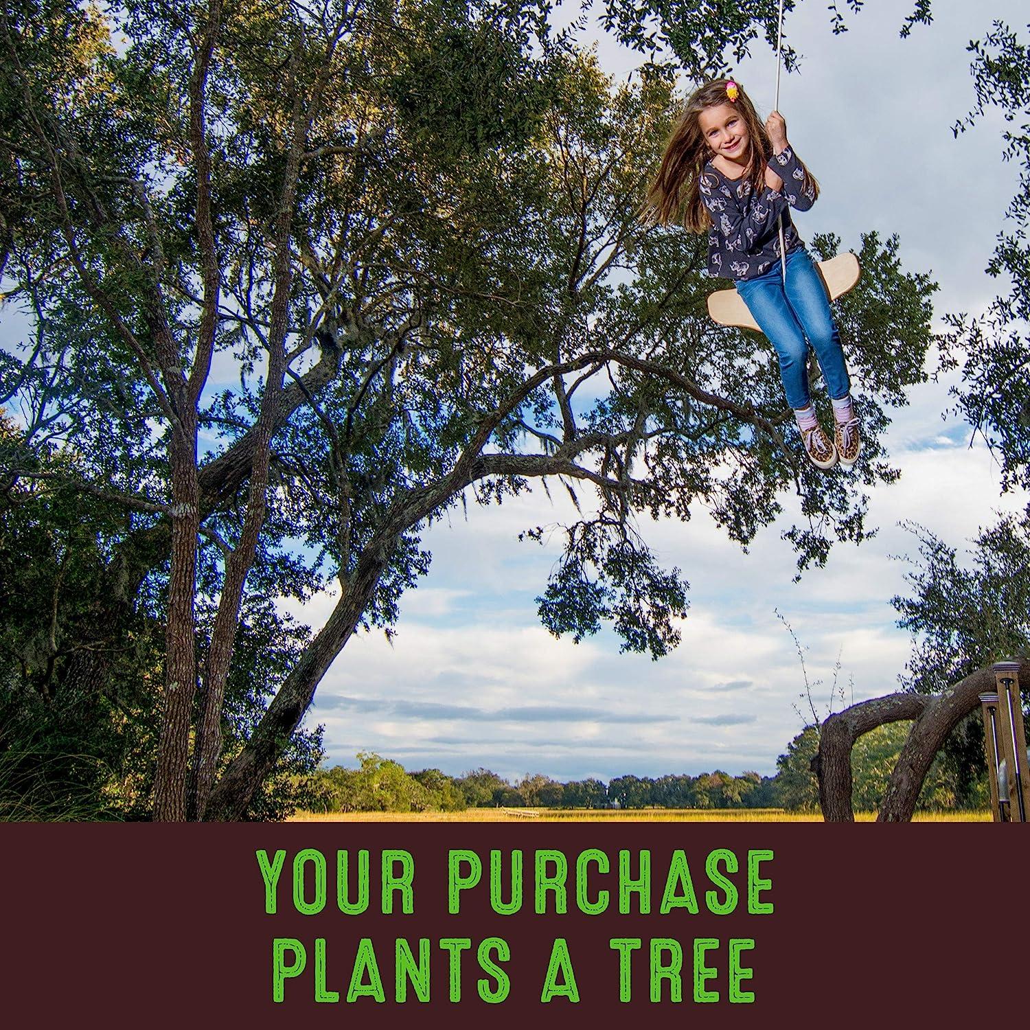 Swurfer Swift - Maple Wood Disc Swing for Kids Ages 4 and Up, Holds up ...