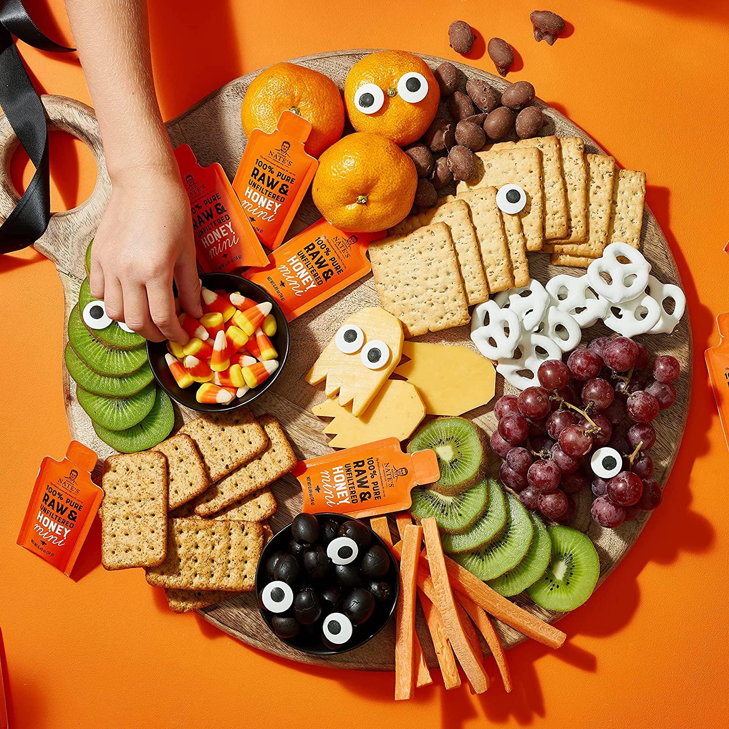 Nature Nate's Raw & Unfiltered Honey Minis Packets - 9.8 oz (20 Packets ...