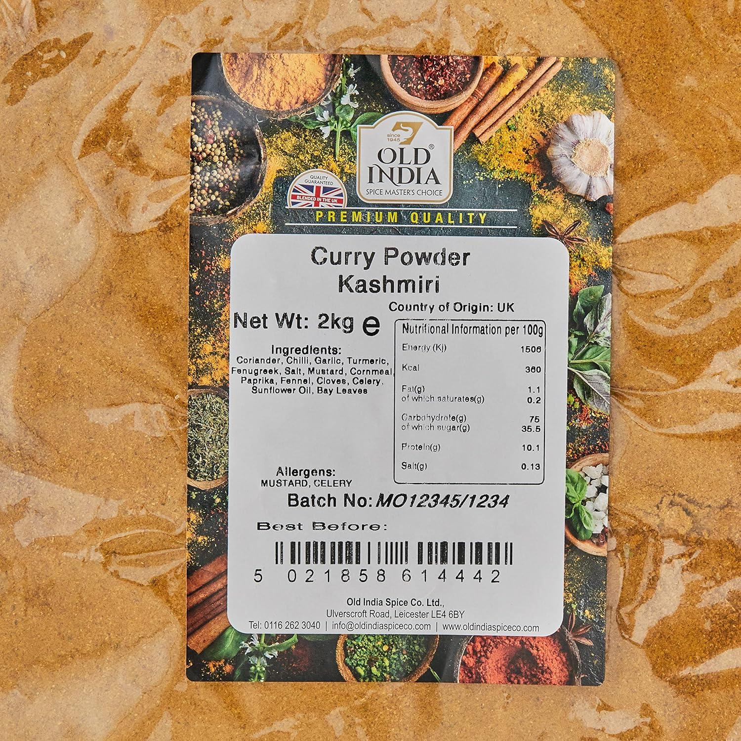 Old India Kashmiri Curry Powder - 2kg | Buy Now with Express ...