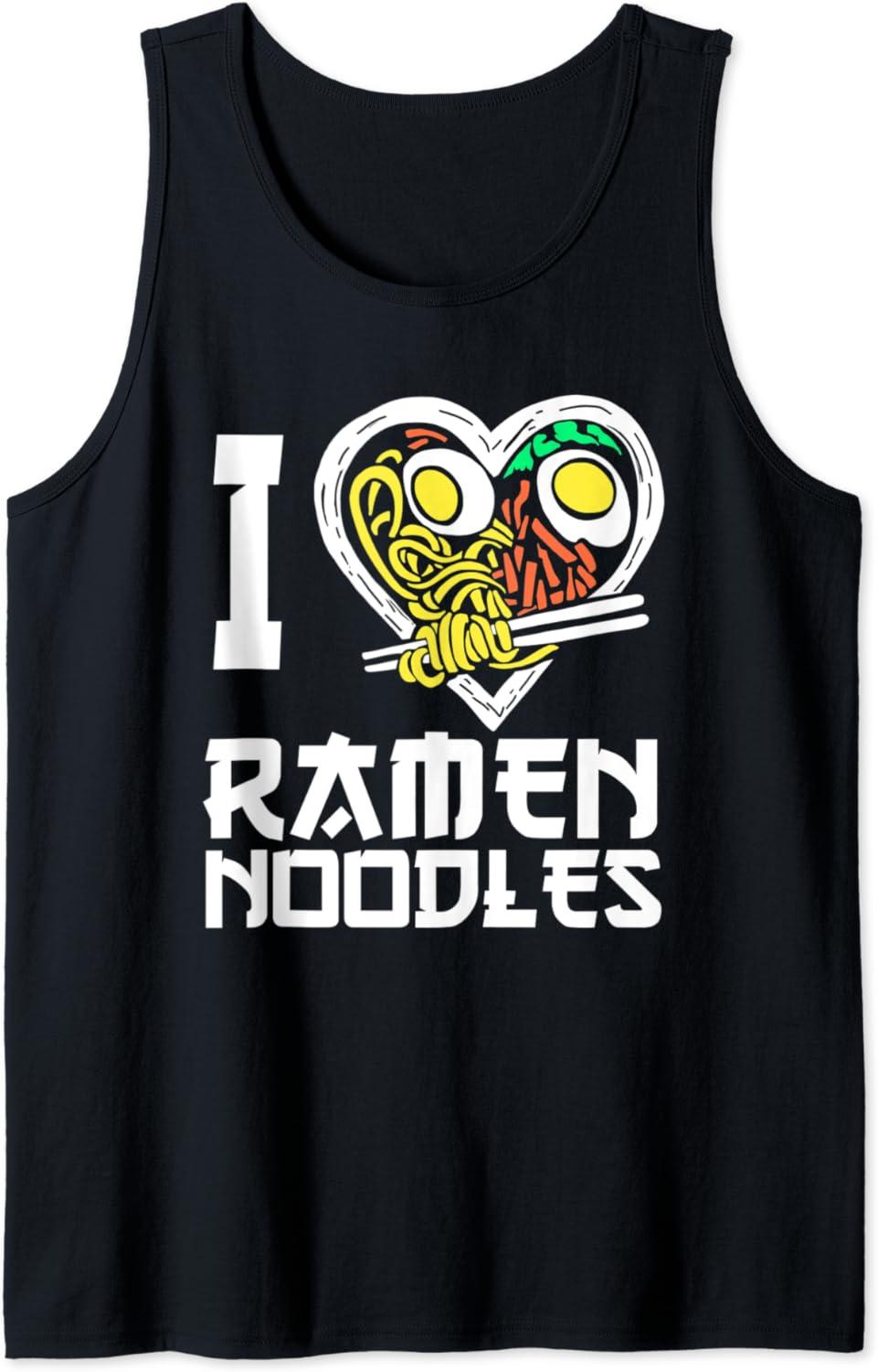 I Heart Ramen Noodles Tank Top | Buy Now with Express International ...
