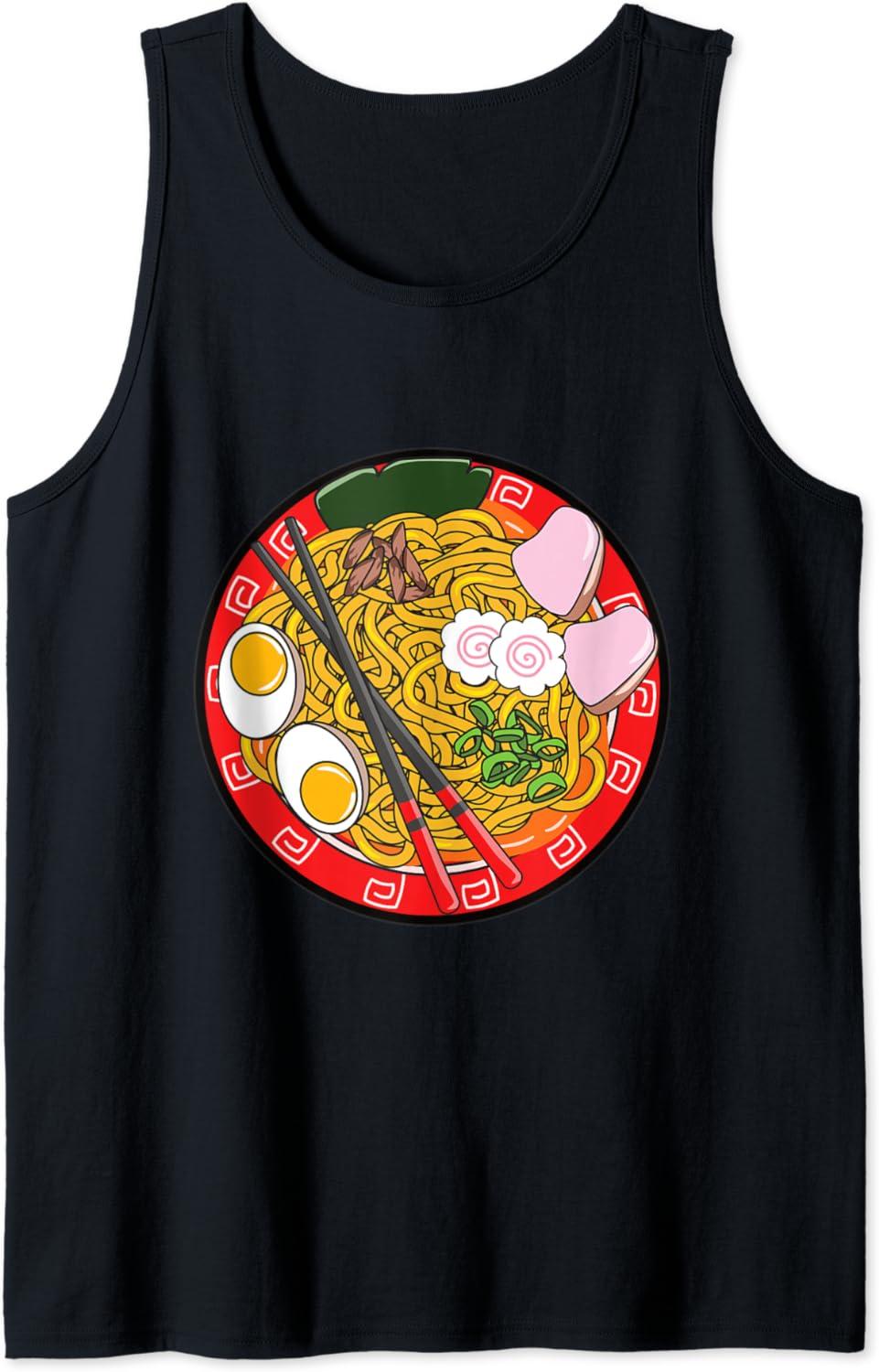 Ramen Life Noodle Japanese Kawaii Tank Top | Buy Now with Express ...
