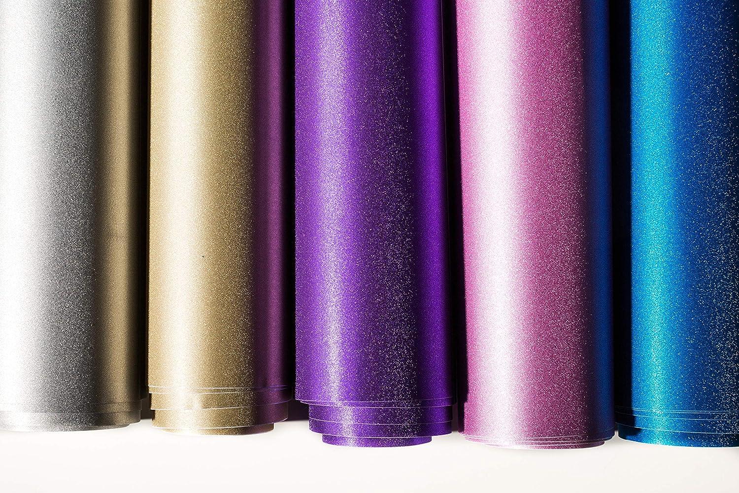 Cricut 2004542 Gold Shimmer Vinyl - 12X48 | Premium Crafting Material ...
