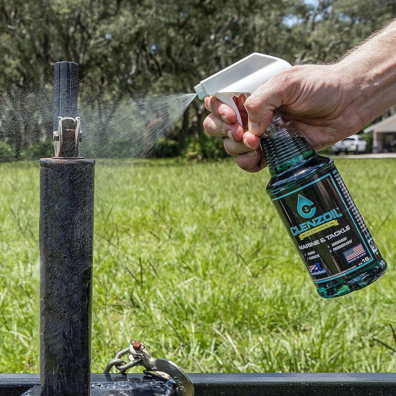 Clenzoil Marine & Tackle Rust Prevention Spray | 16 oz. | Cleaner ...