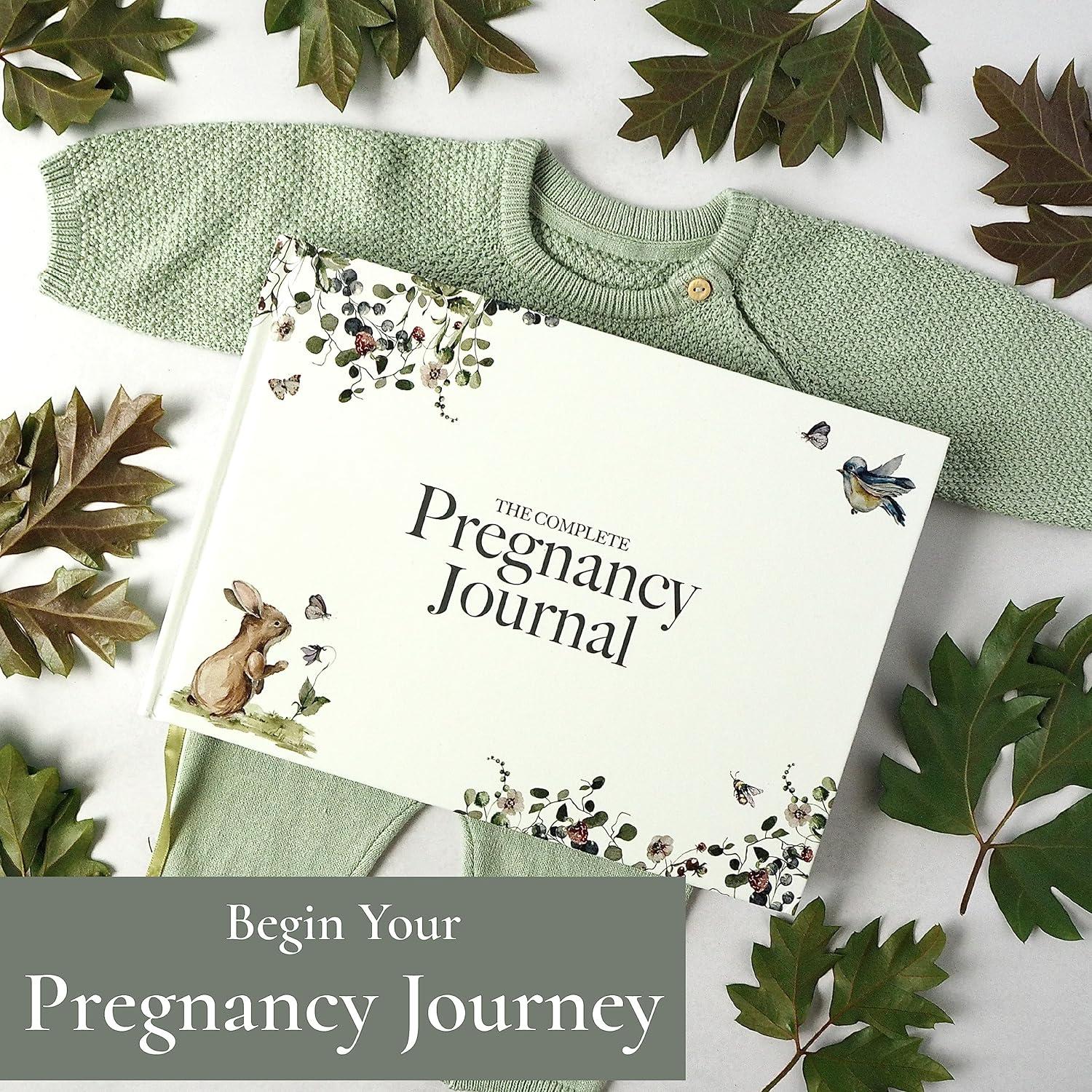 Pregnancy Journal and Memory Book for Expecting Moms - Forest Theme ...