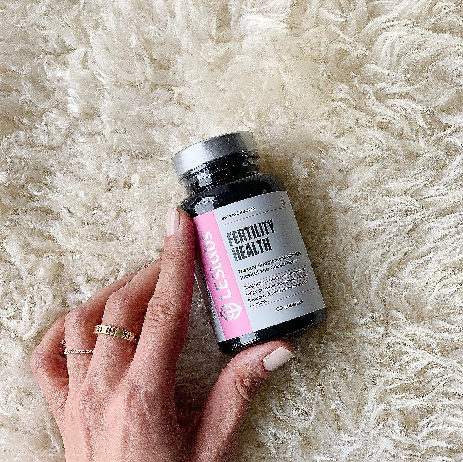 LES Labs Fertility Health - Hormonal Balance & Ovarian Support - 60 ...