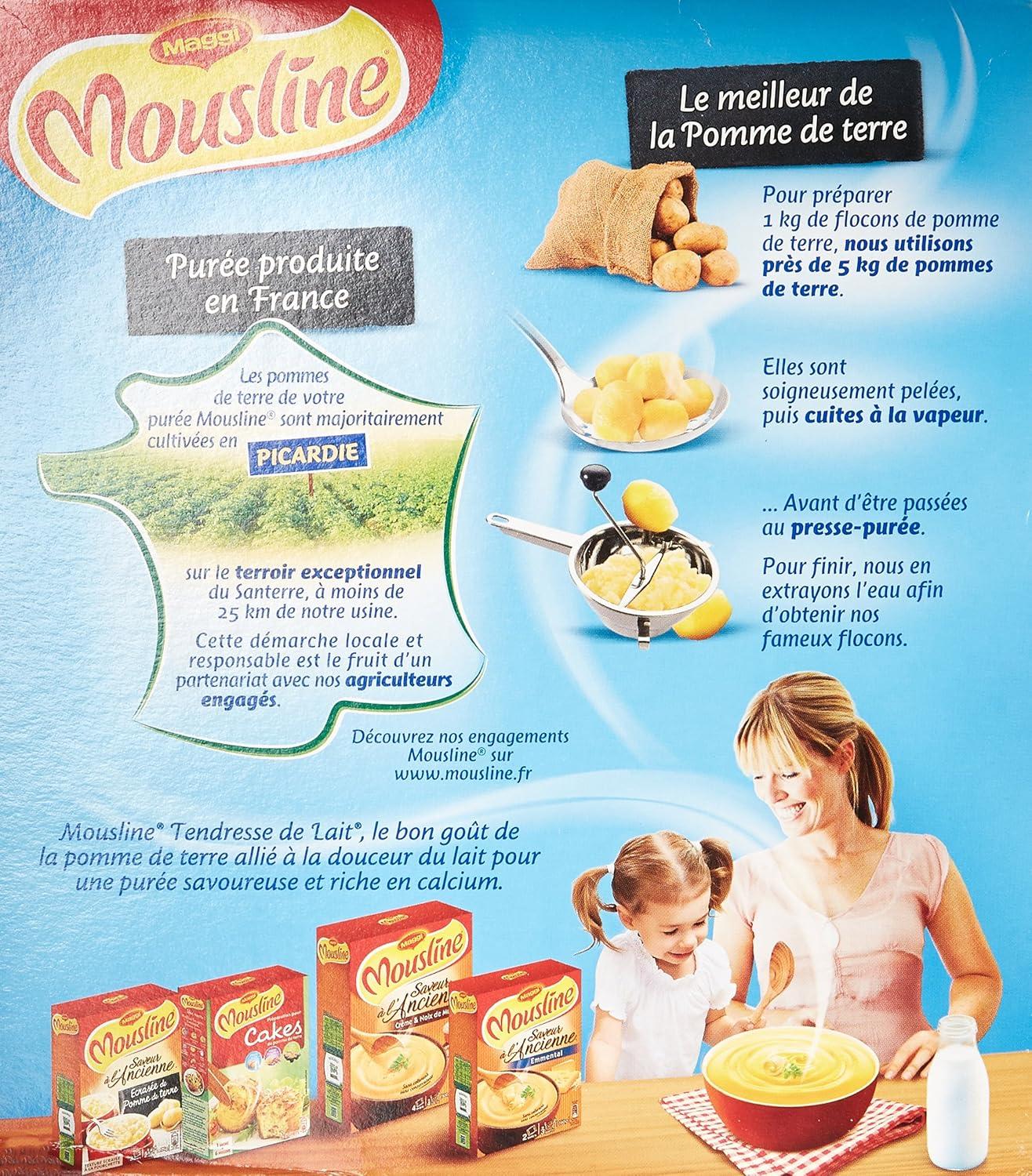 Maggi Puree Mousline Milk Tenderness 3 sachets 375 g | Buy Now with ...