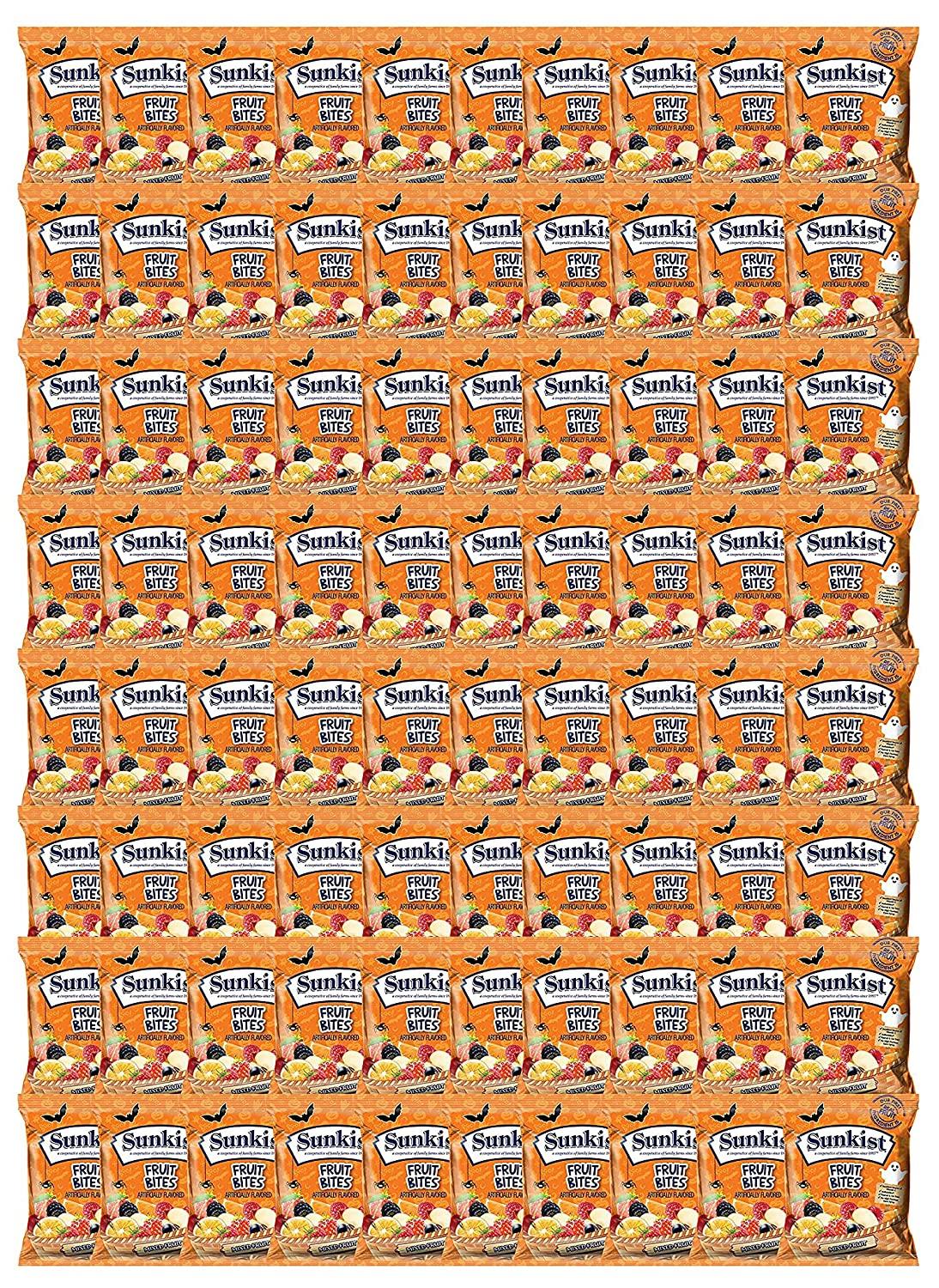 Halloween Mixed Fruit Snacks Bulk Pack - 80 Individual 0.8 oz Single ...