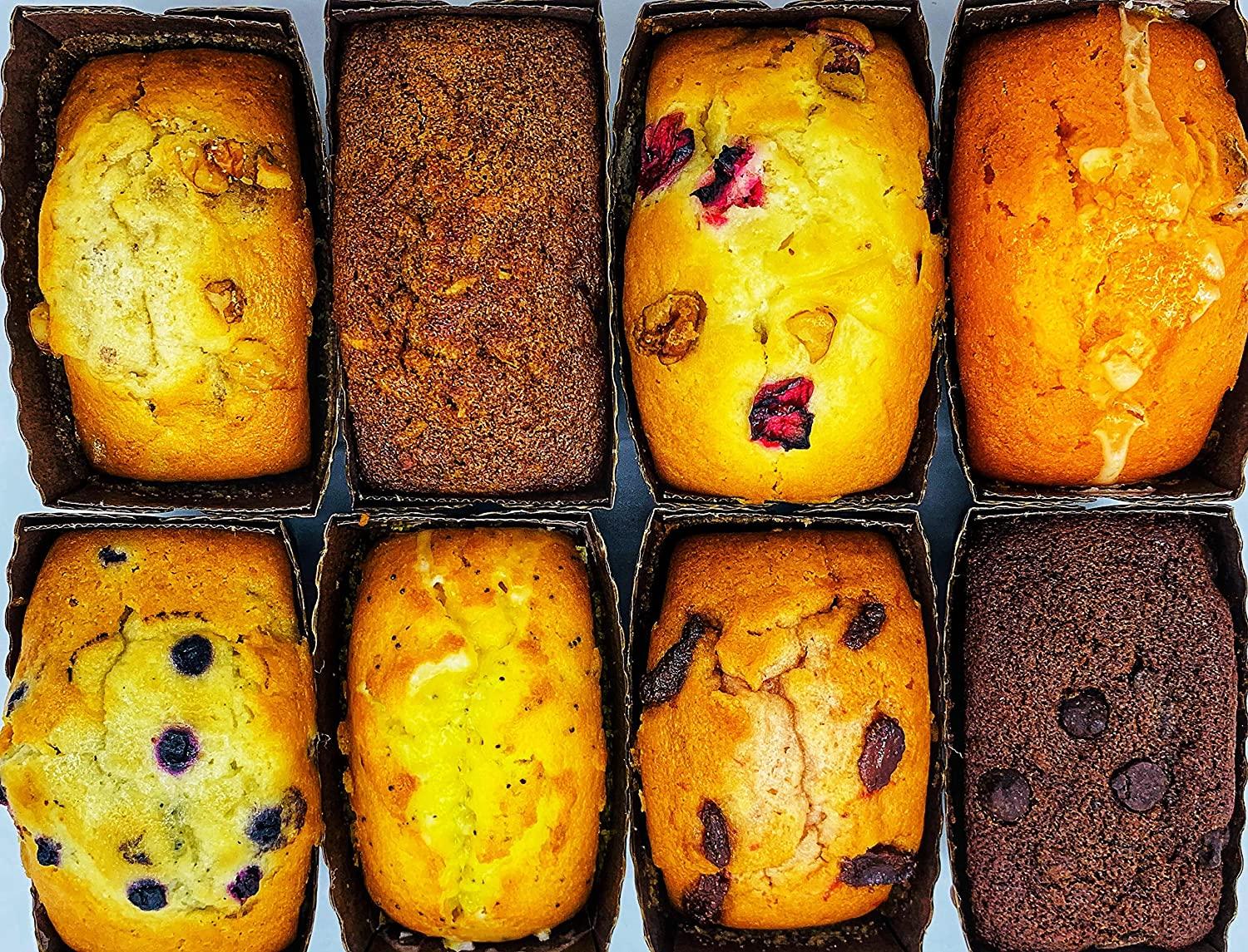 The Baking Institute's Gourmet Fresh Baked Breakfast Bread Loafs - 4 oz ...