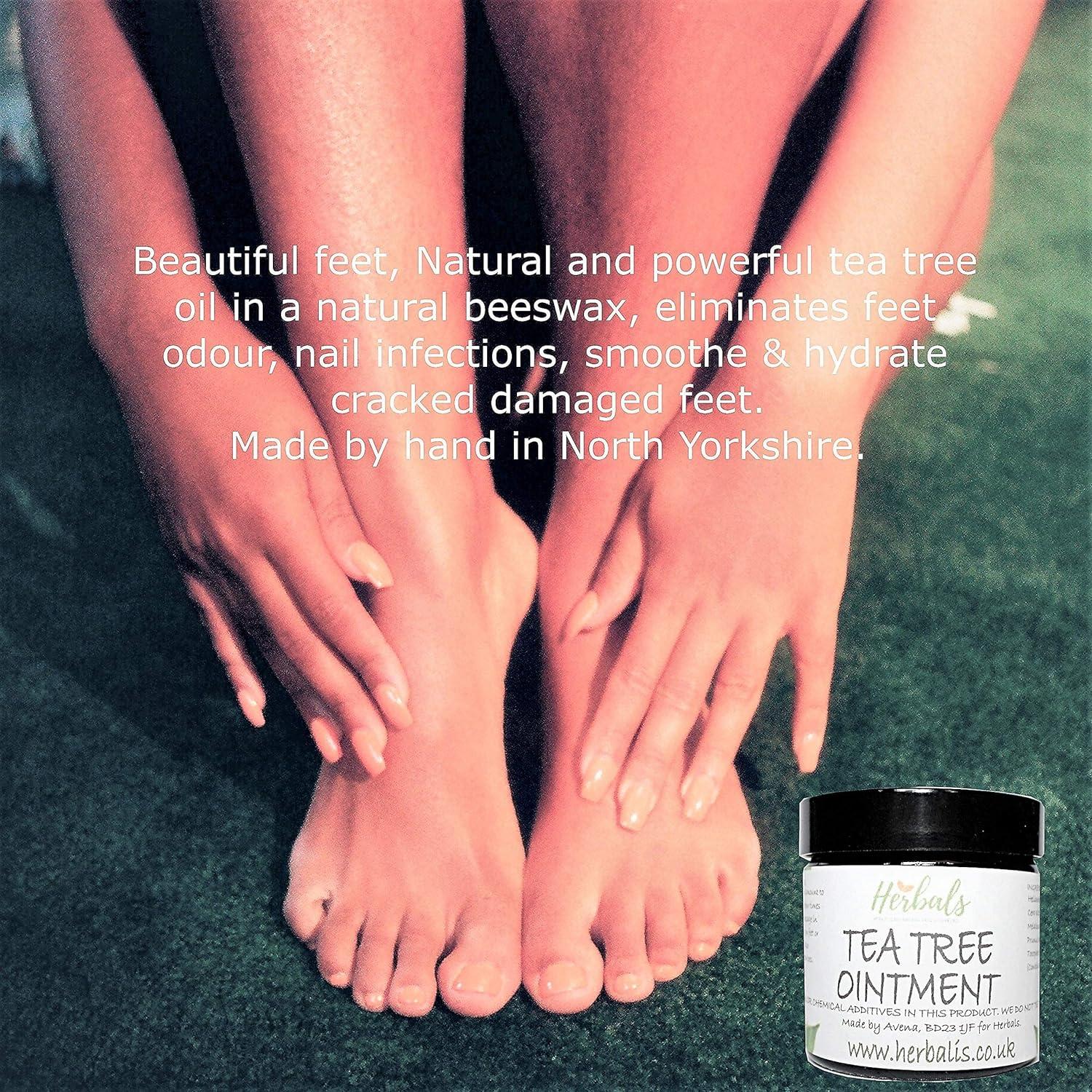 Natural Healing Tea Tree Ointment 60ml - Nail Infections, Athlete's ...