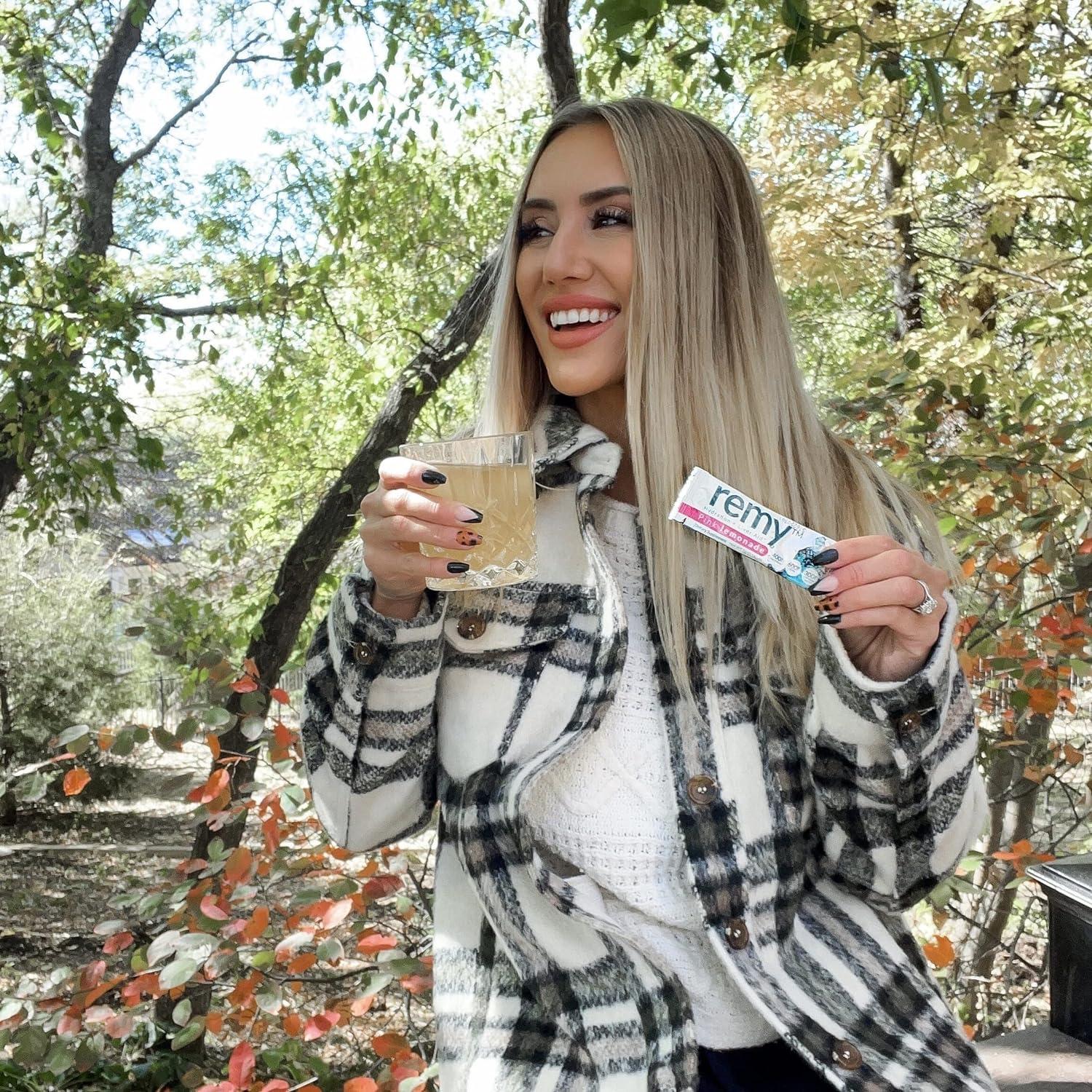 Remy Hydration + Liver Aid Electrolyte Powder Packets - Hangover Relief ...