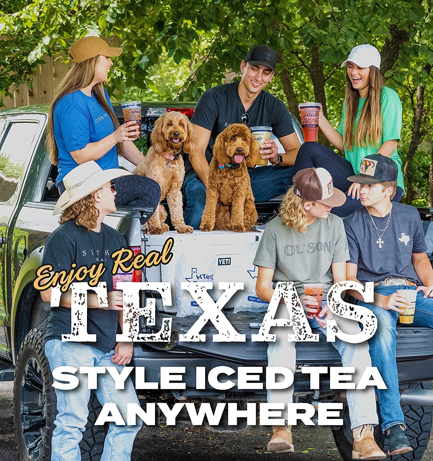 Homemade Georgia Peach Black Iced Tea Sachets - 4 Gallons, Pack of 8 ...