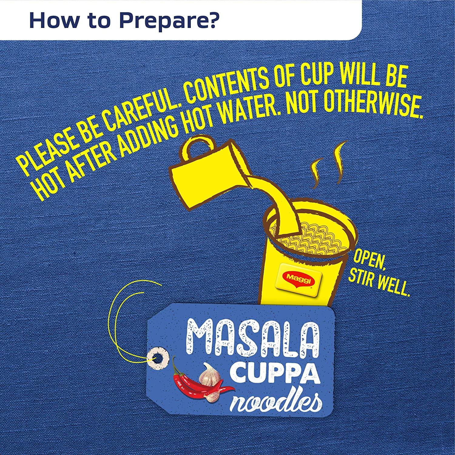 Maggi Cuppa Mania Yo Masala Cup Noodles 70g | Buy Now with Express ...