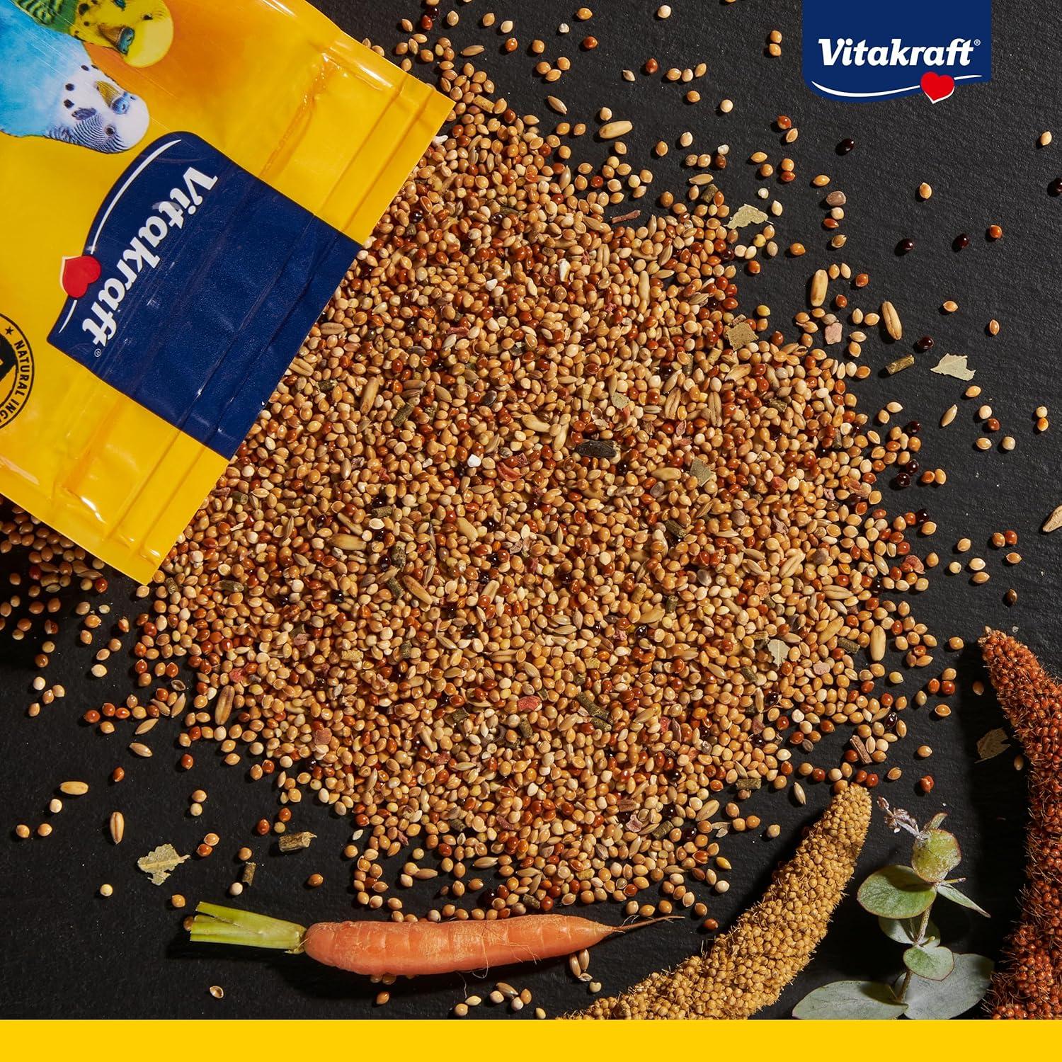 Vitastropic Sittich Pearl Bird Feed for Budgies - Herbal Enriched Sugar ...