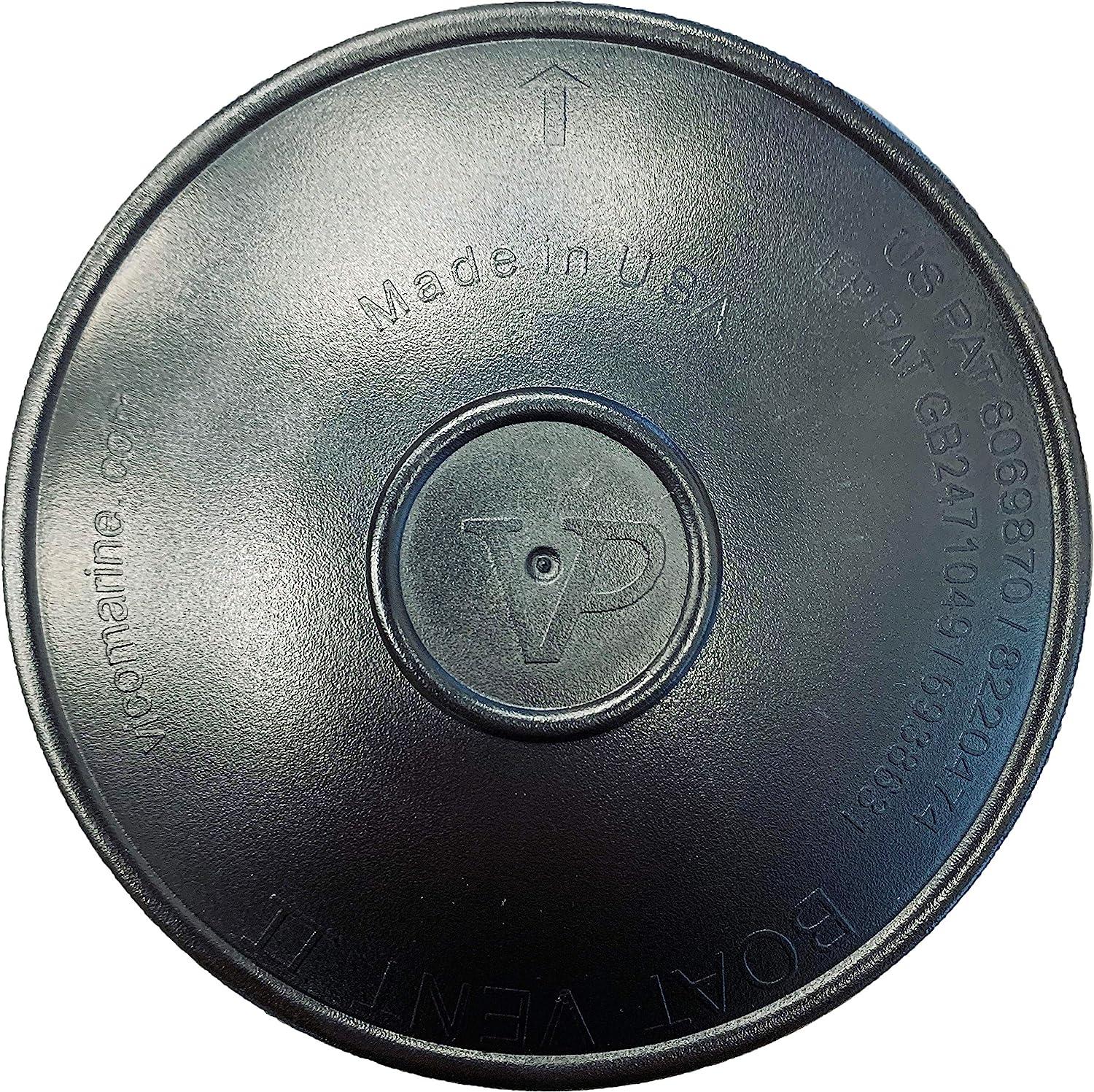 Vico Marine Boat Vent II - Black, 4.5 W x 4.5 D x 2.5 - Easy ...