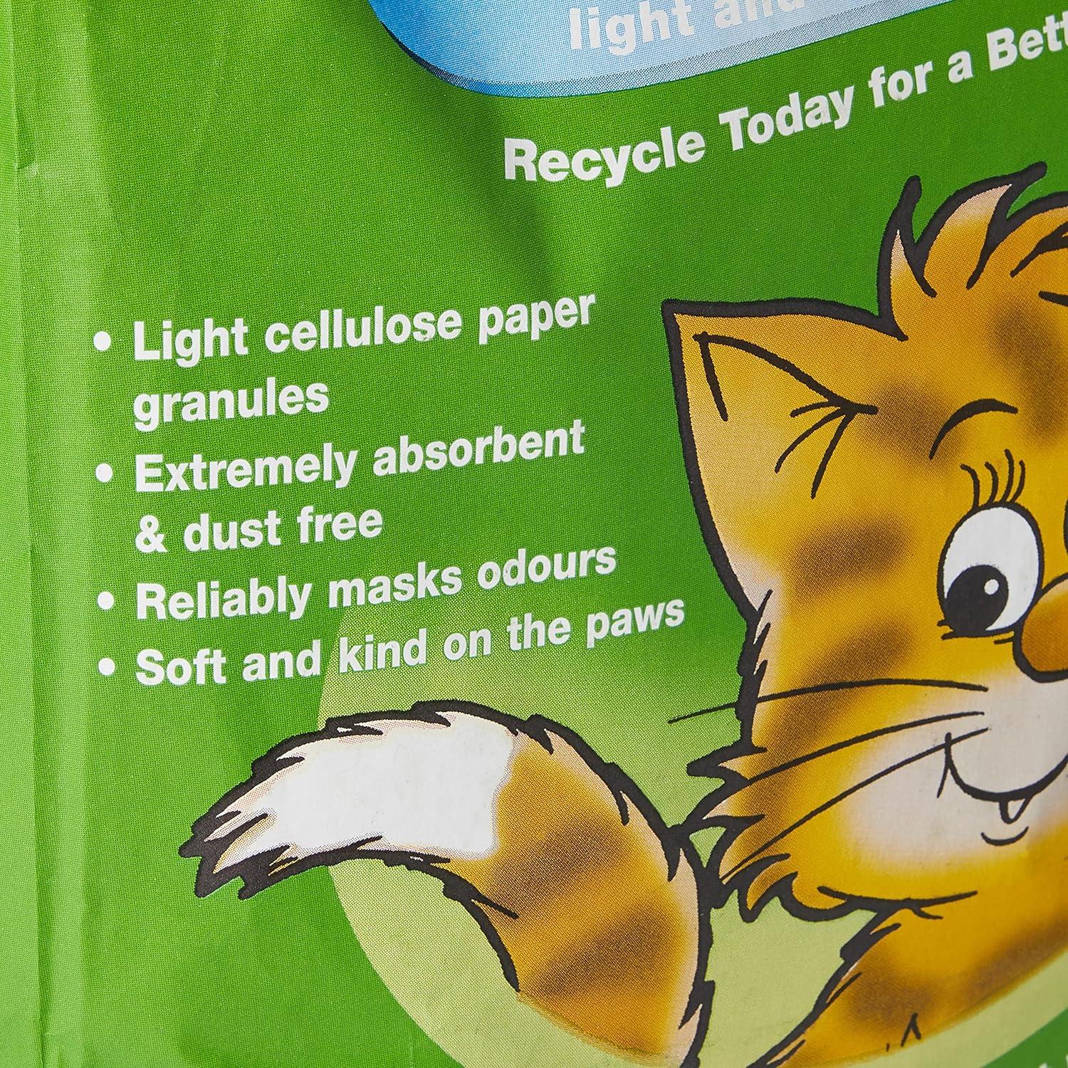 Bio-Catolet Light & Hygienic Recycled Paper Granules Cat Litter 12 ...