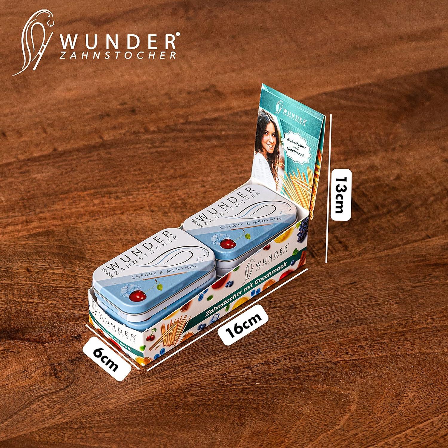 Wonder Toothpick Display - 6-Pack Flavored Toothpicks | Plastic-Free ...