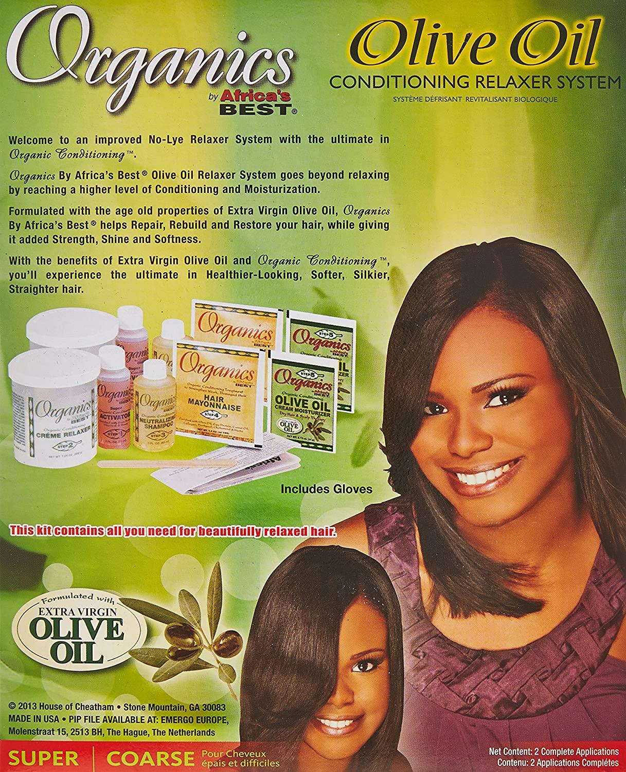 Originals By Africa's Best Olive Oil Conditioning Relaxer System 2-Pack ...