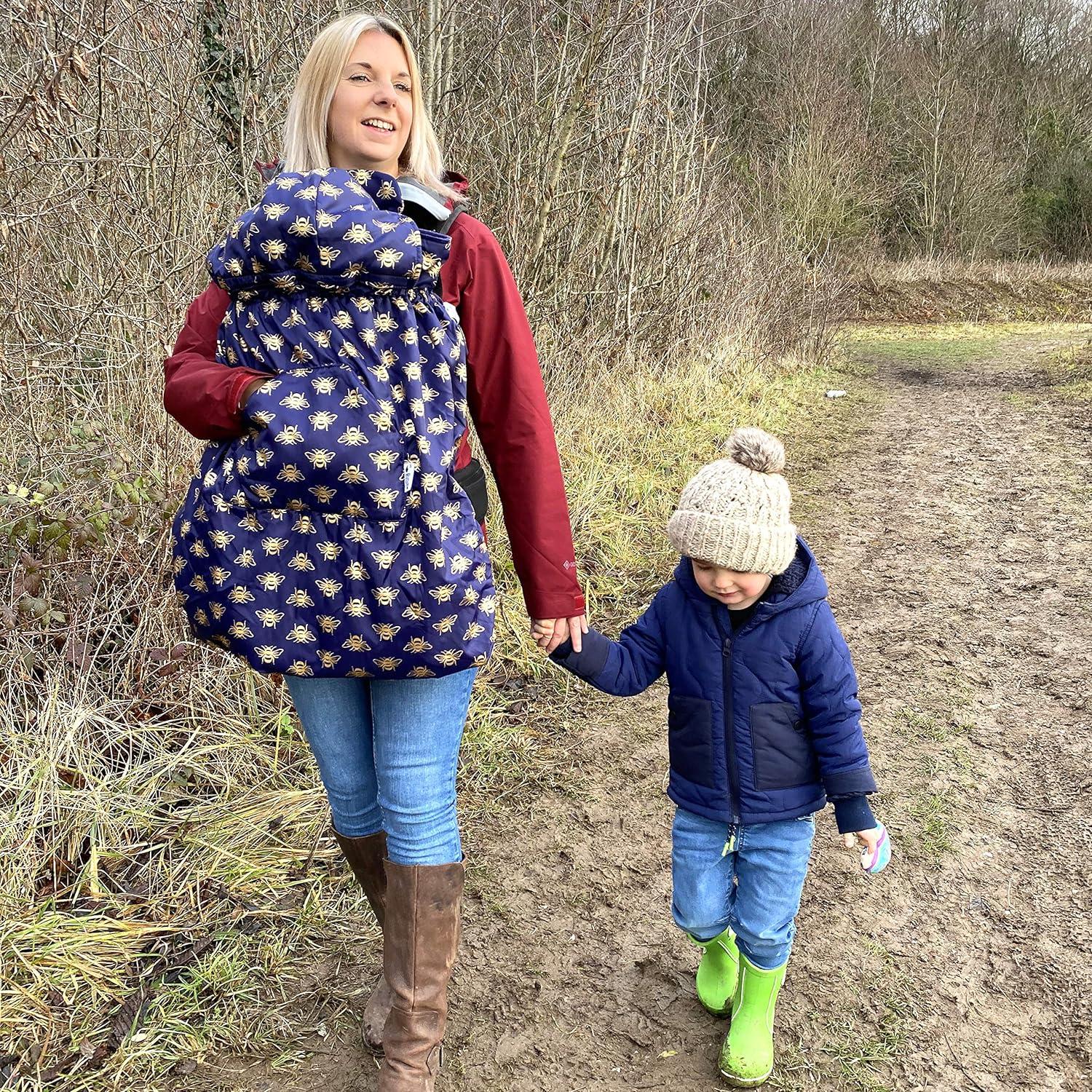 BundleBean Babywearing Fleece Lined Cover - Waterproof Sling and ...