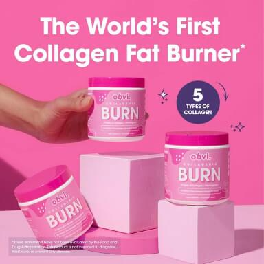 Obvi Collagenic Thermogenic Fat Burner | 30 Servings | Boost Metabolism ...