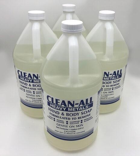Clean-All Heavy Metals Hand & Body Soap - 1 gallon bottle | Buy Now ...