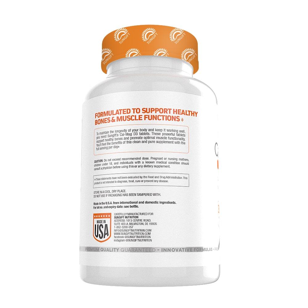 Sungift Cal-Mag D3 - 300 Tablets | Essential Calcium Magnesium ...