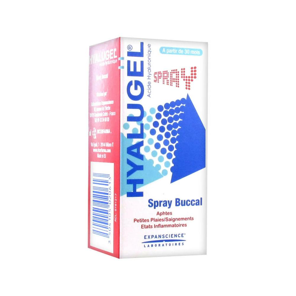 HYALUGEL Spray Buccal 20ml - Fast-Acting Oral Relief with Hyaluronic ...