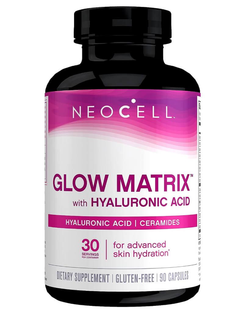 NeoCell Glow Matrix Collagen Capsules - Enhance Skin Hydration ...