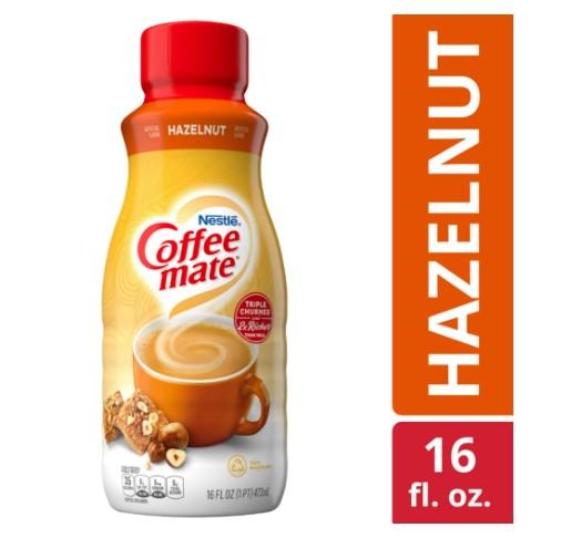 Nestle Coffee mate Hazelnut Liquid Coffee Creamer 16 fl oz | Buy Now ...